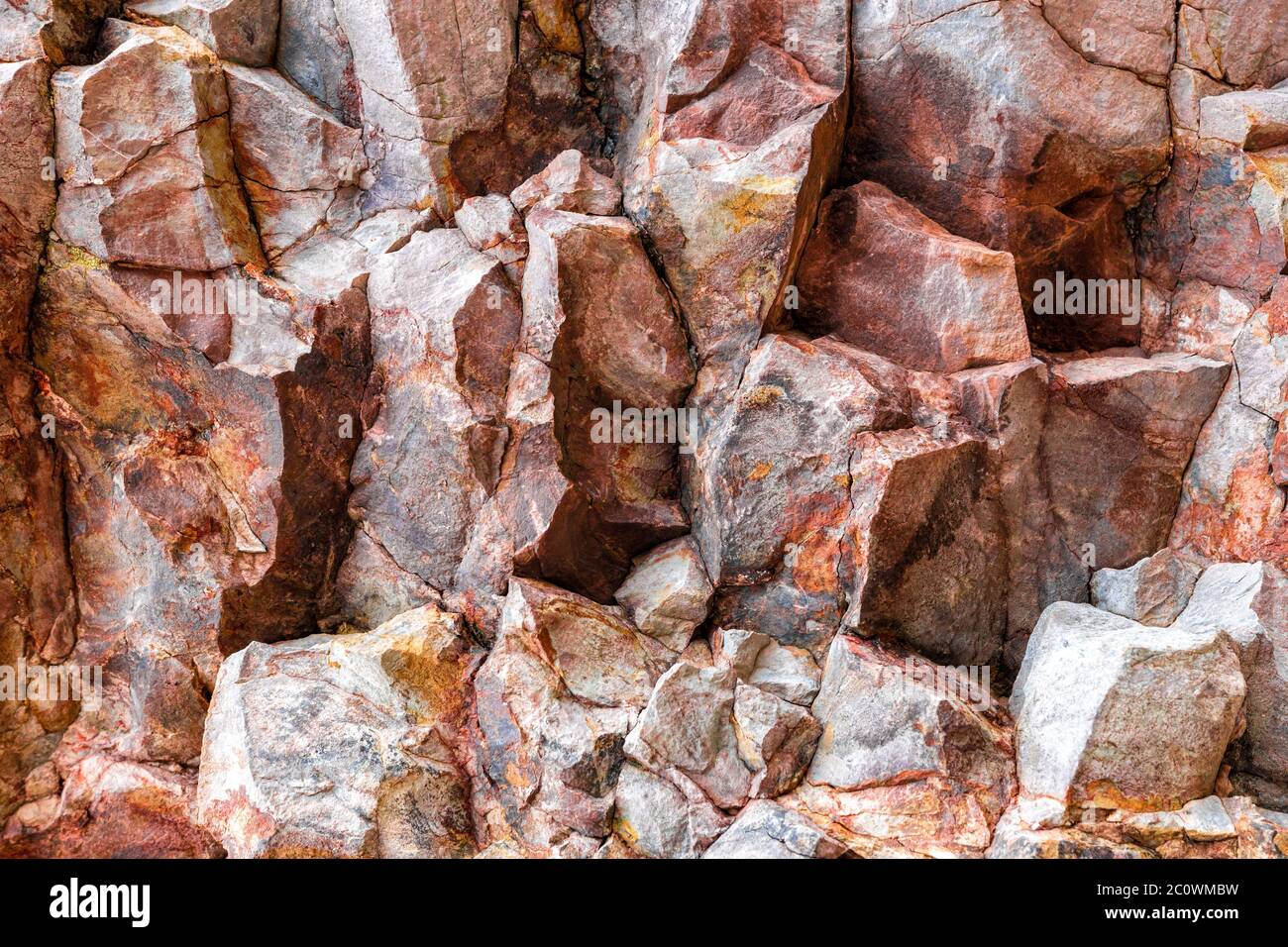 Abstract background from toned mountains texture, volcanic basalt as in ...