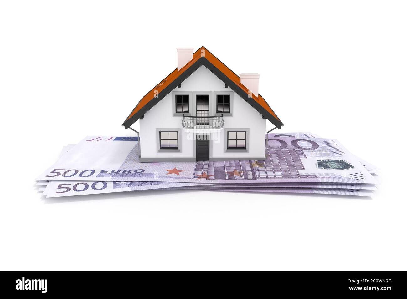 house and money Stock Photo - Alamy