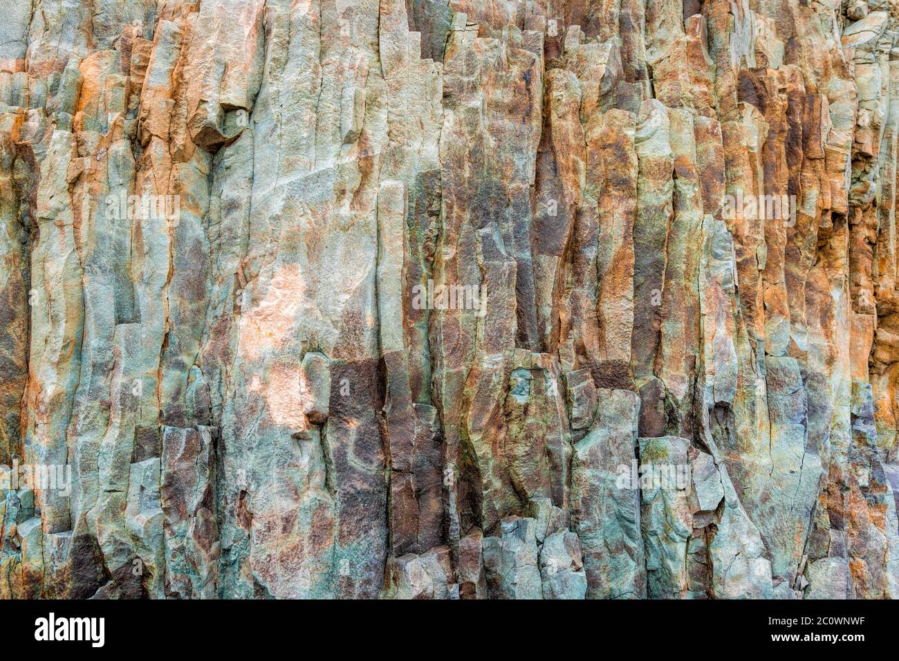 Abstract background from toned mountains texture, volcanic basalt as in ...