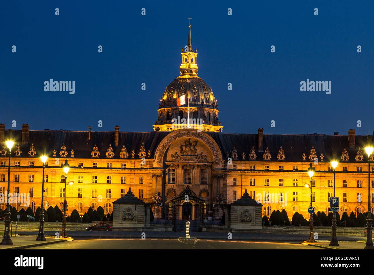 Les Invalides in Paris Stock Photo - Alamy