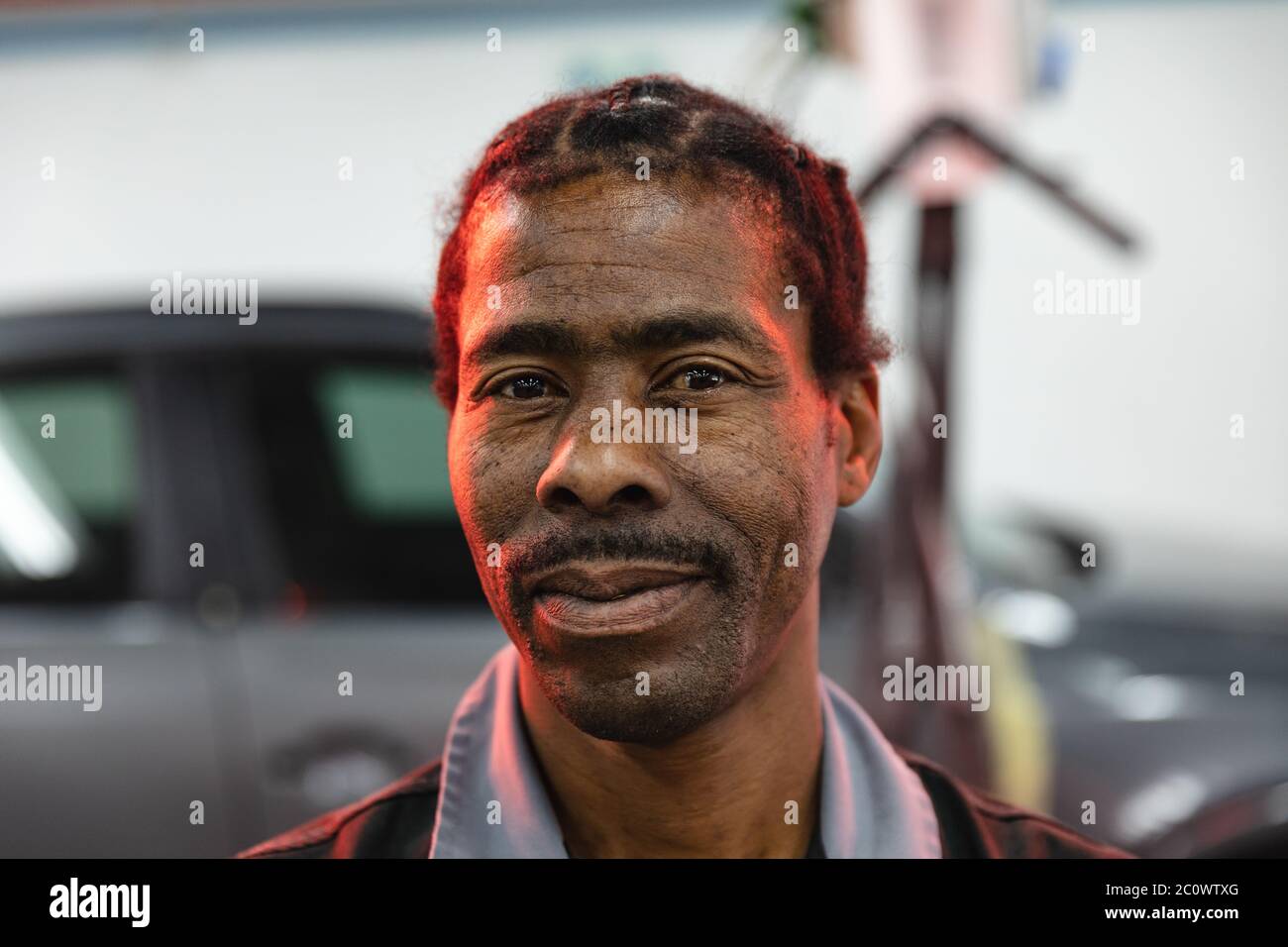 Mechanic man portrait hi-res stock photography and images - Alamy
