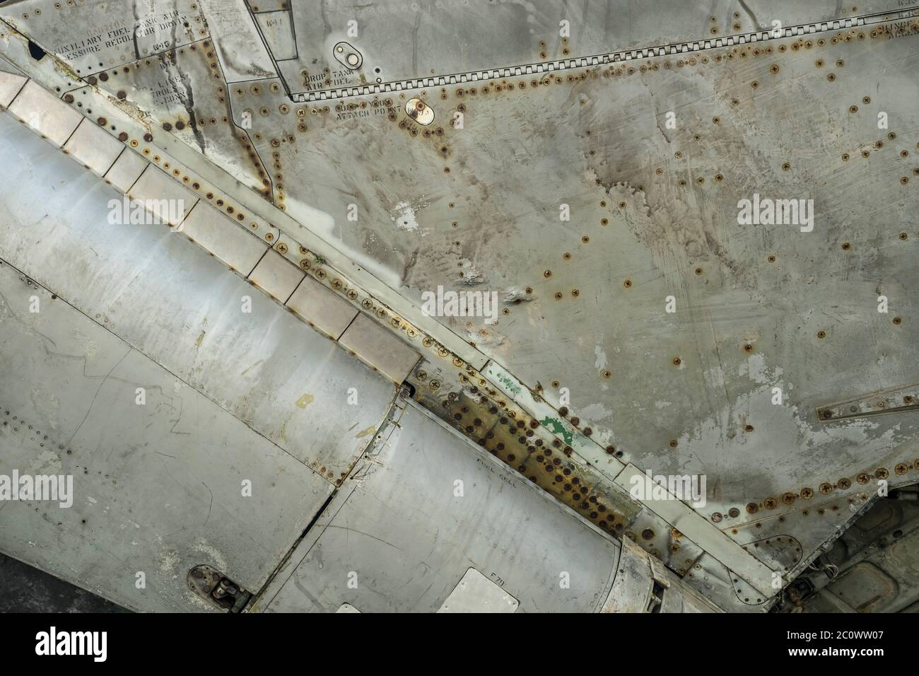 grunge metal background of a jet fighter plane Stock Photo - Alamy
