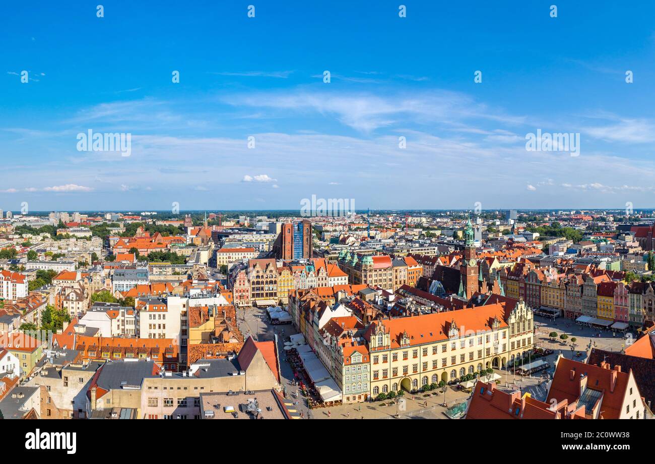 Market Square in Wroclaw Stock Photo - Alamy