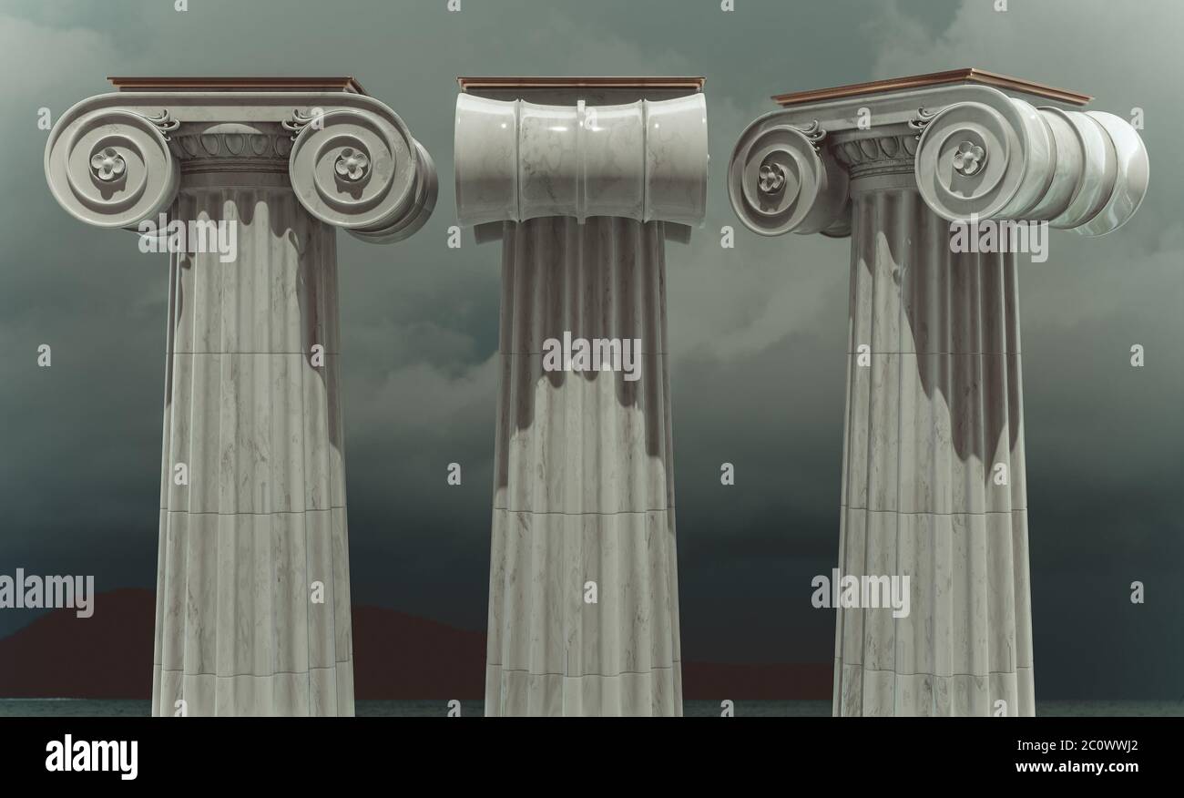 Greek Pillars High Resolution Stock Photography and Images - Alamy