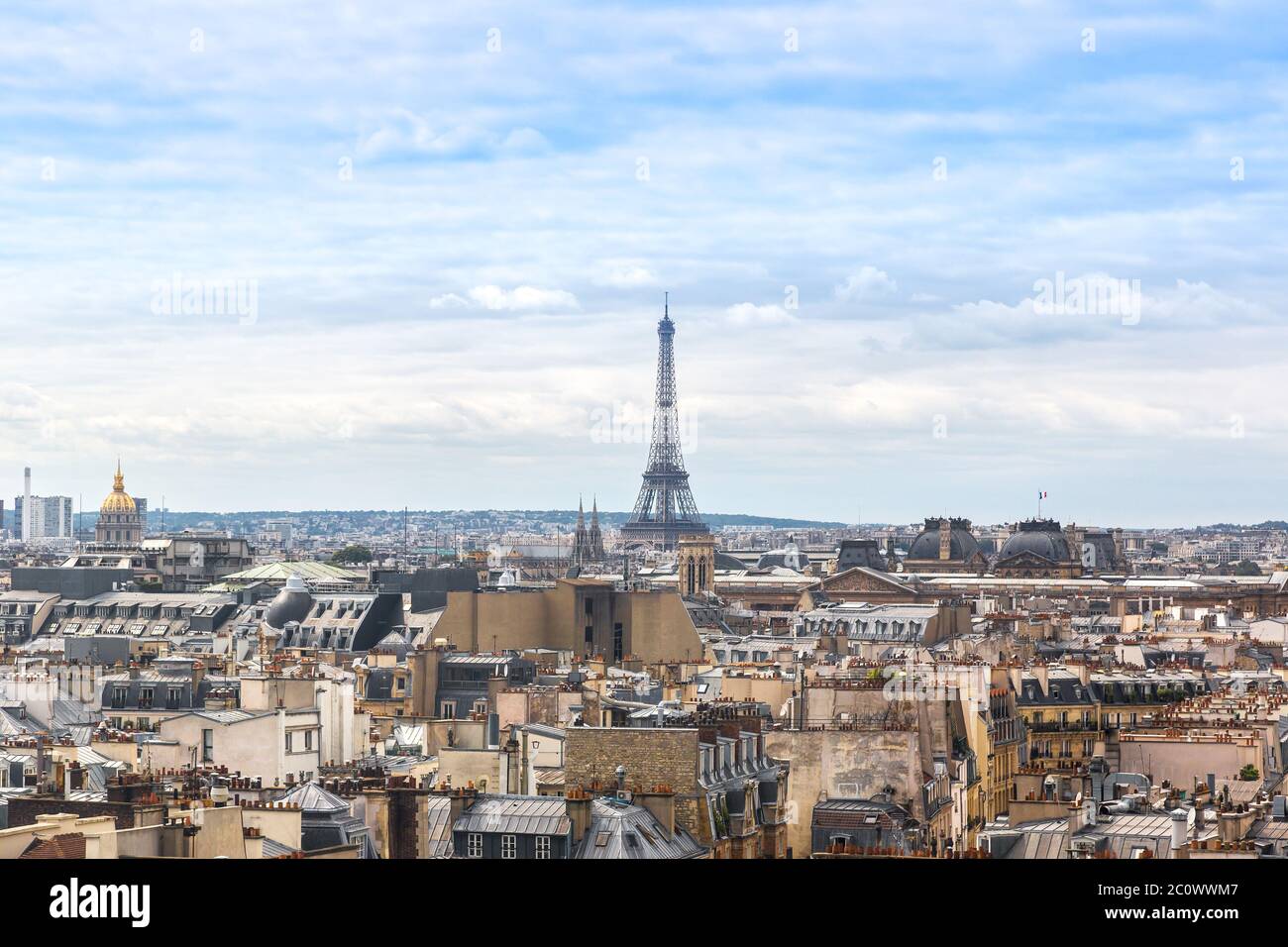 Eiffel tower montparnasse in hi-res stock photography and images - Alamy
