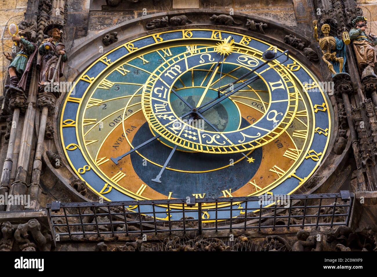 Astronomical Clock. Prague Stock Photo - Alamy