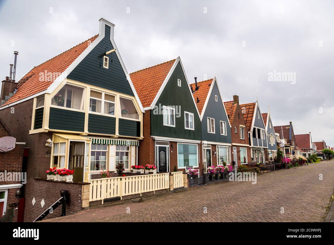 Traditional houses in Holland Stock Photo - Alamy