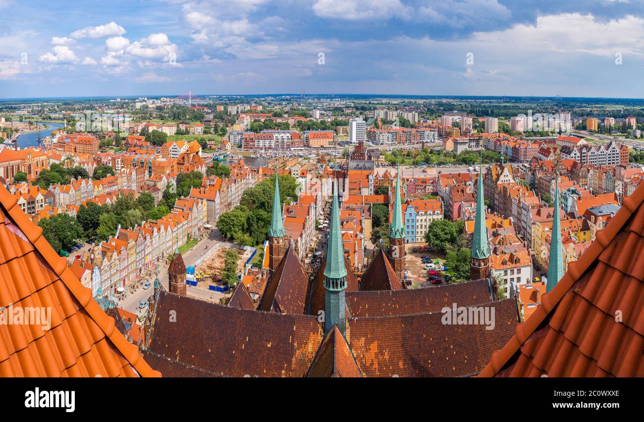 Gdansk aerial hi-res stock photography and images - Alamy