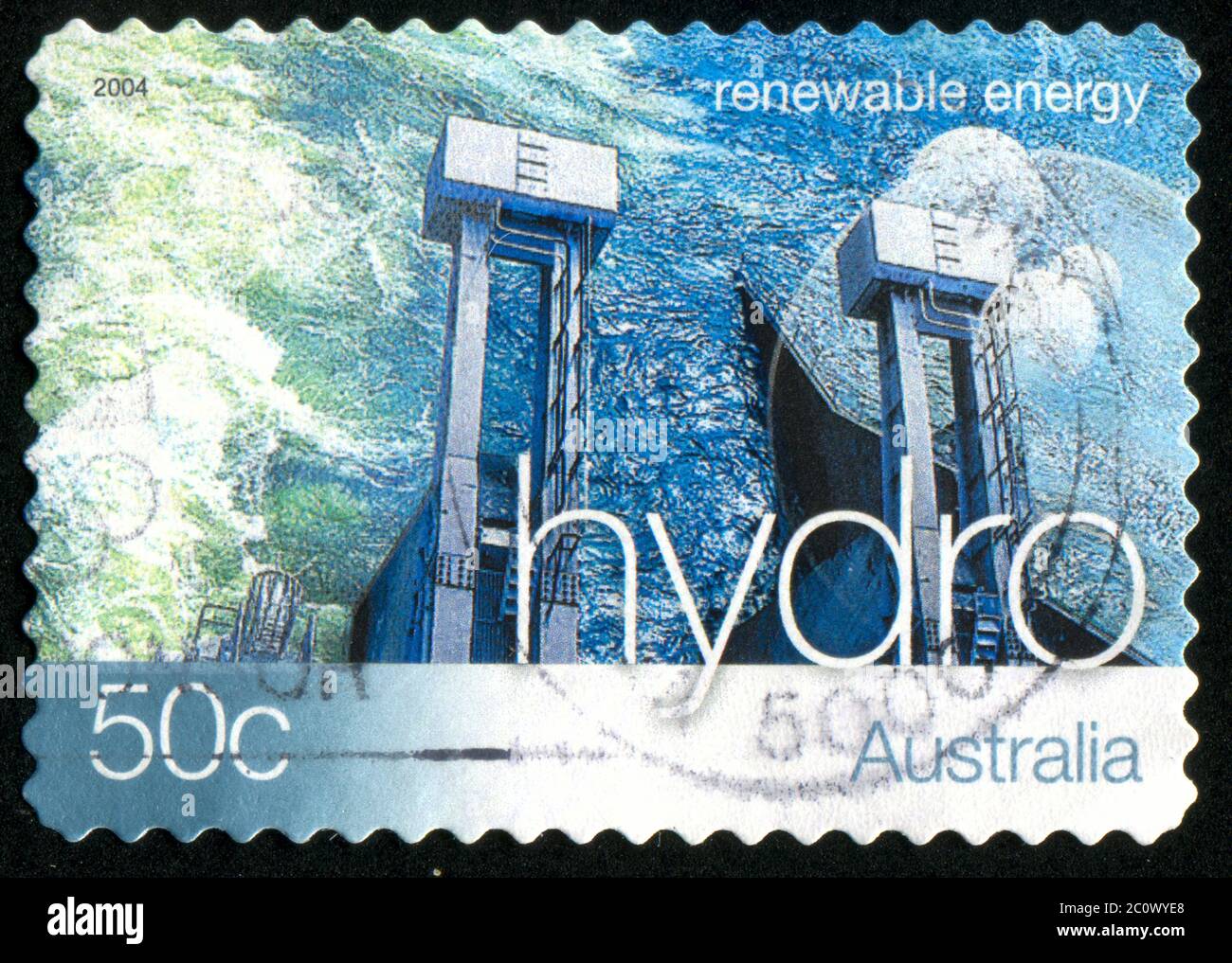 AUSTRALIA - CIRCA 2004: stamp printed by Australia, shows Renewable ...