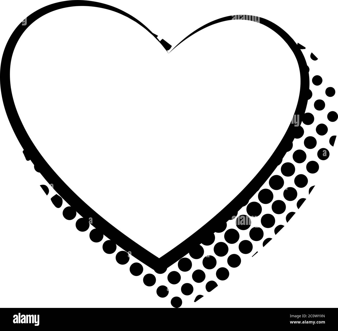 Heart callout Cut Out Stock Images & Pictures - Alamy