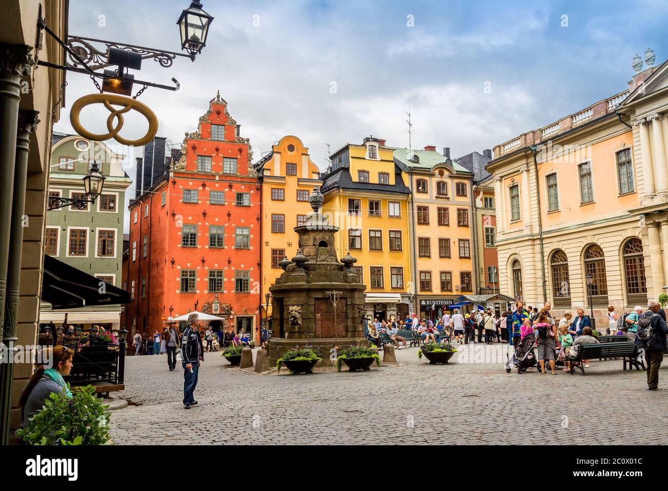 Stortorget place in Gamla stan, Stockholm Stock Photo - Alamy