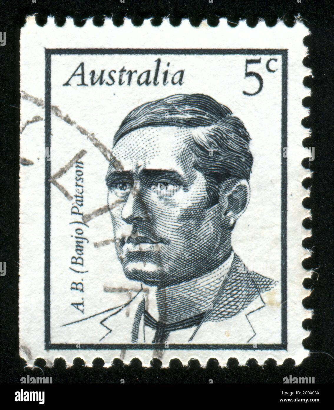 AUSTRALIA - CIRCA 1968: stamp printed by Australia, shows ndrew Barton ...