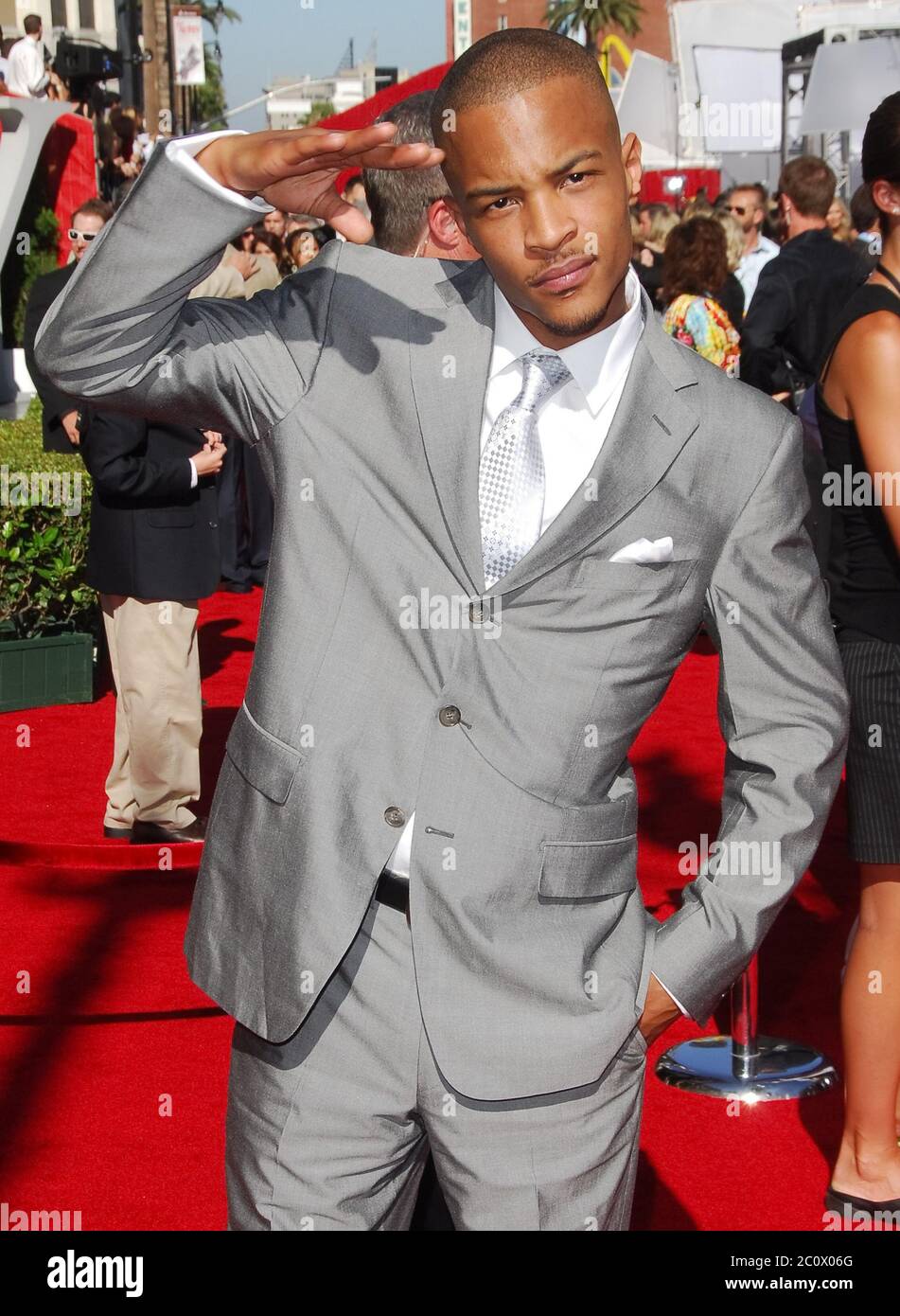 T.I. at the 2007 ESPY Awards - Arrivals held at the Kodak Theatre in ...