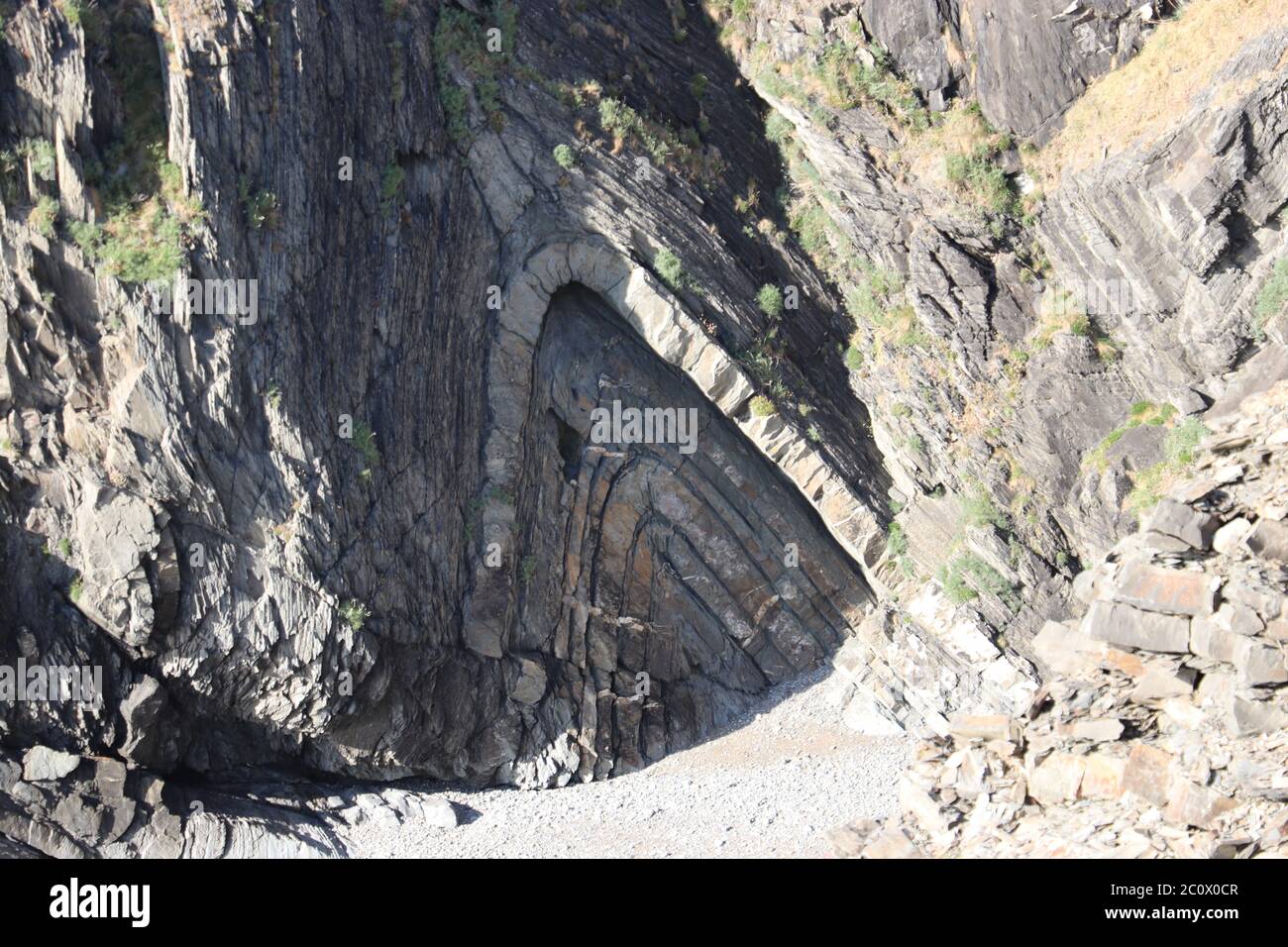 Triangular rock formation hi-res stock photography and images - Alamy