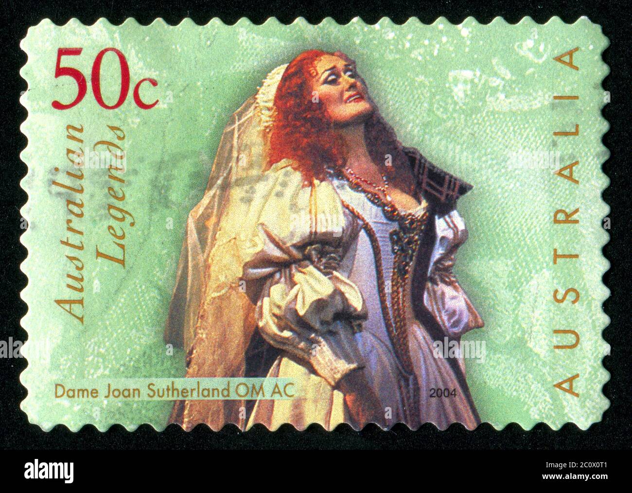 AUSTRALIA - CIRCA 2004: stamp printed by Australia, shows Dame Joan ...