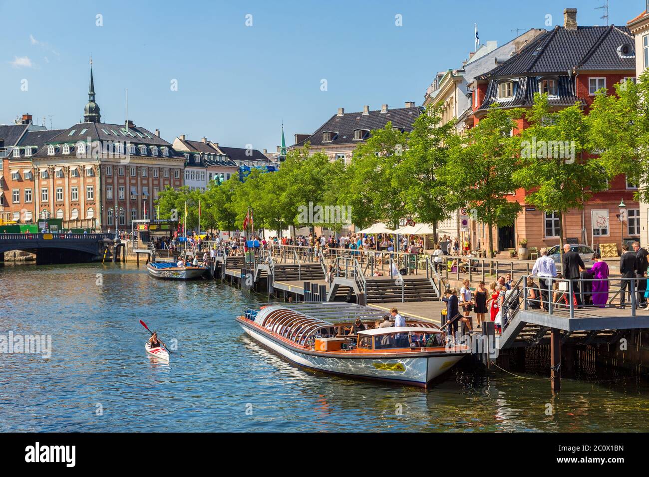Center of Copenhagen, Denmark Stock Photo - Alamy