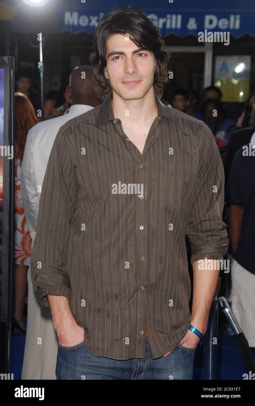 Brandon Routh at the Los Angeles Premiere of "Transformers" held at the ...