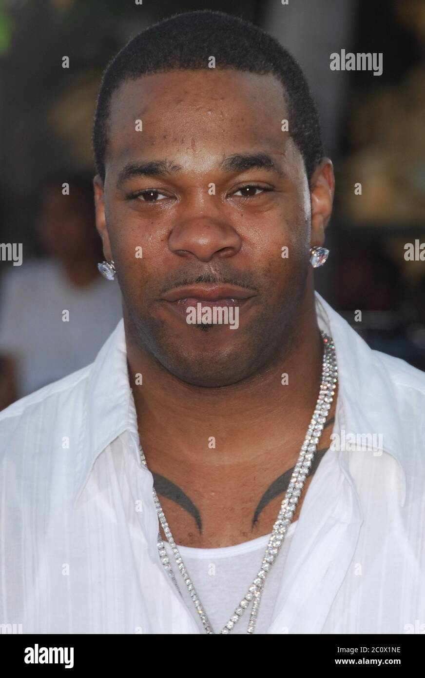 Busta Rhymes at the Los Angeles Premiere of "Transformers" held at the ...