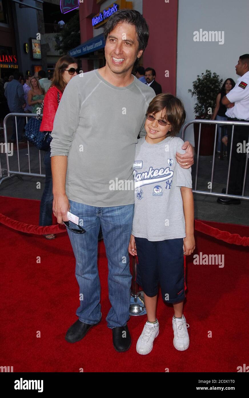 Ray Romano and Son at the World Premiere of "I Now Pronounce You Chuck ...