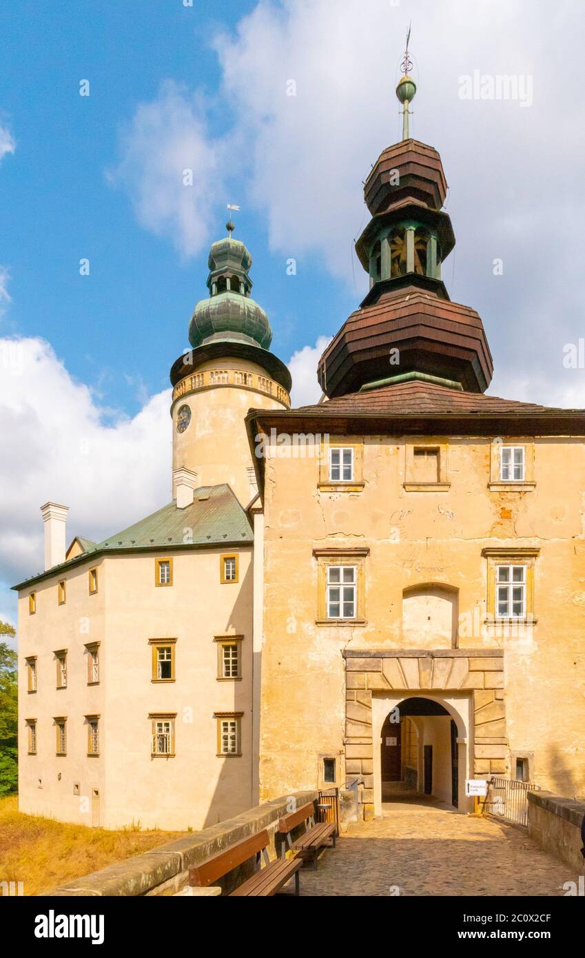 Lemberk Castle in northern Bohemia, Jablonne v Podjestedi, Czech ...