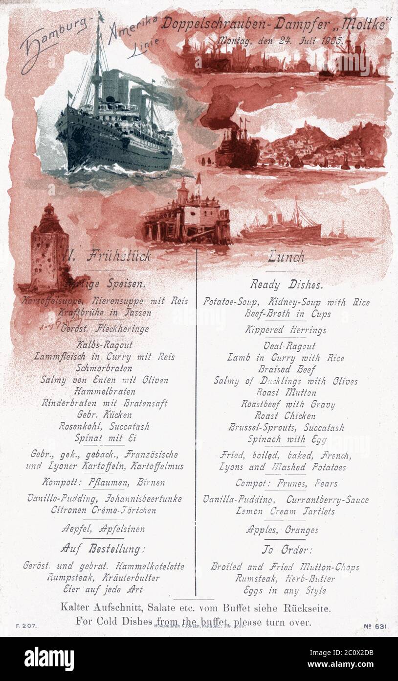 Hamburg amerika line hi-res stock photography and images - Alamy