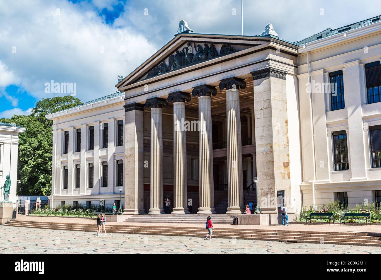 The University of Oslo Stock Photo - Alamy