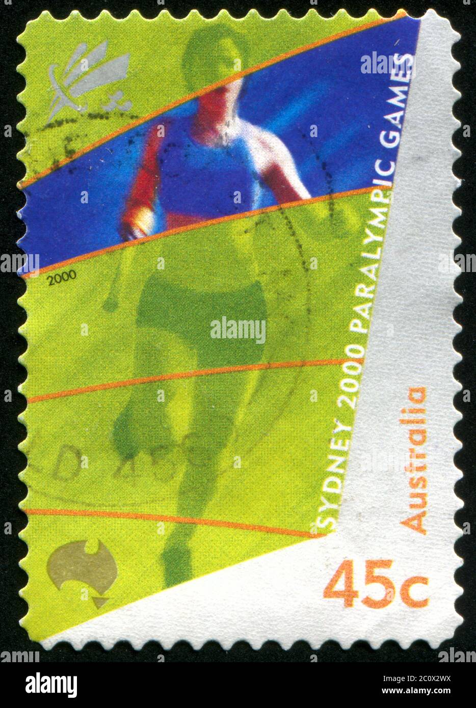 AUSTRALIA - CIRCA 2000: stamp printed by Australia, shows 2000 ...