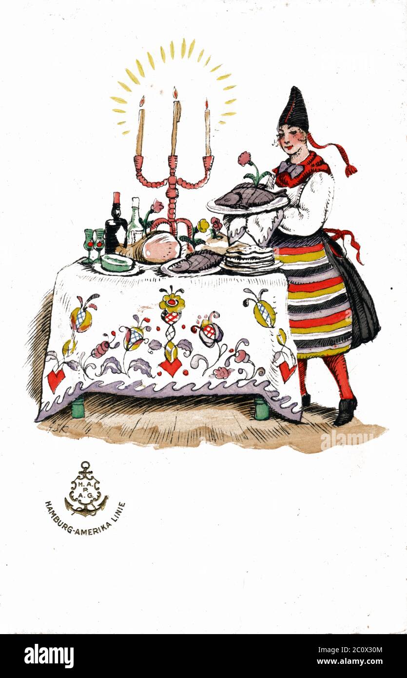 Hamburg amerika line hi-res stock photography and images - Alamy