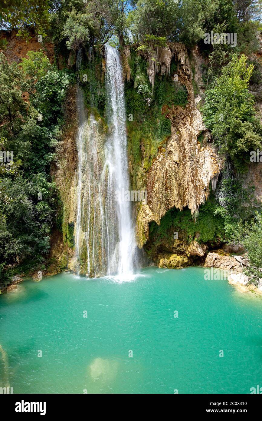 Cascade de Sillans (also written as Sillans la cascade) is one of the ...