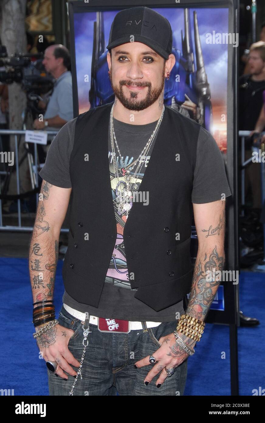 A.J. McLean at the Los Angeles Premiere of "Transformers" held at the ...