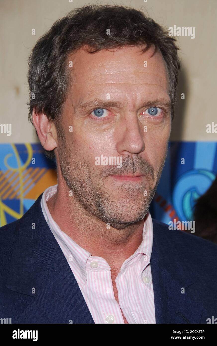 Hugh Laurie at the FOX All-Star Party held at Pacific Park on the Santa ...