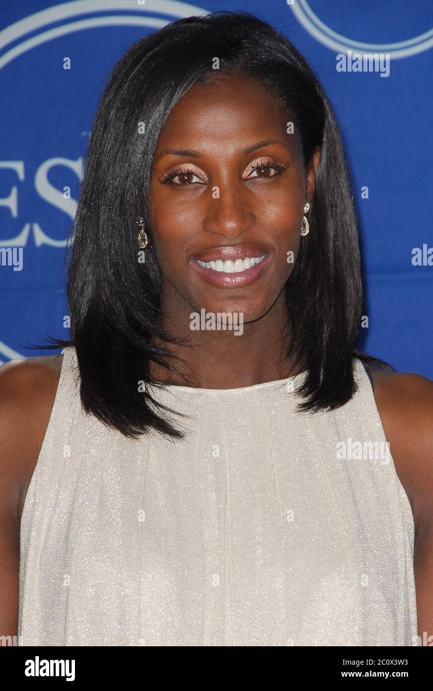 Lisa Leslie at the 2007 ESPY Awards - Press Room held at the Kodak ...