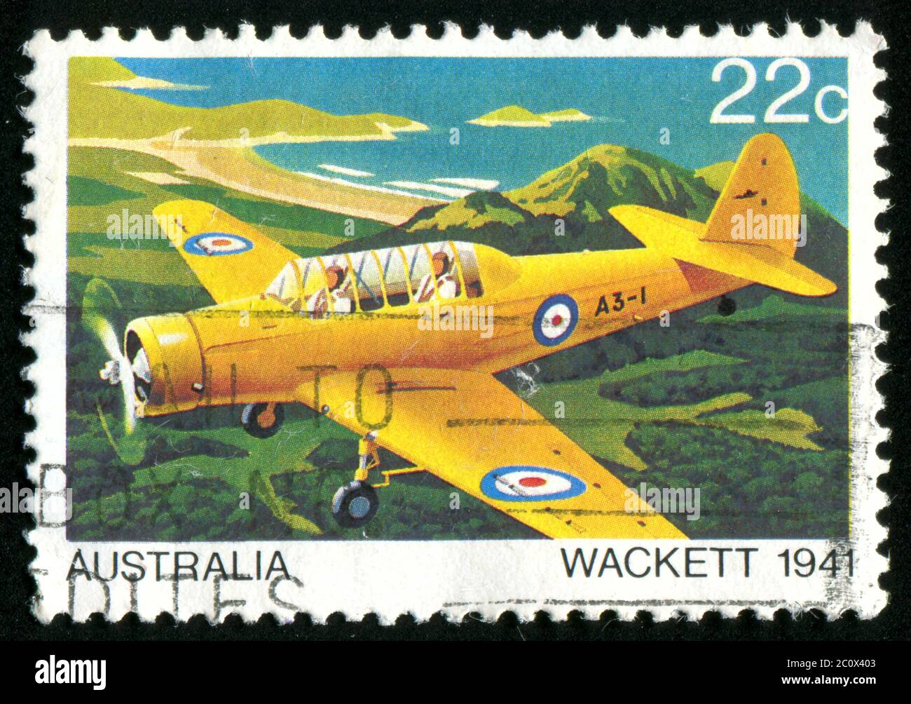 AUSTRALIA - CIRCA 1980: stamp printed by Australia, shows Australian ...