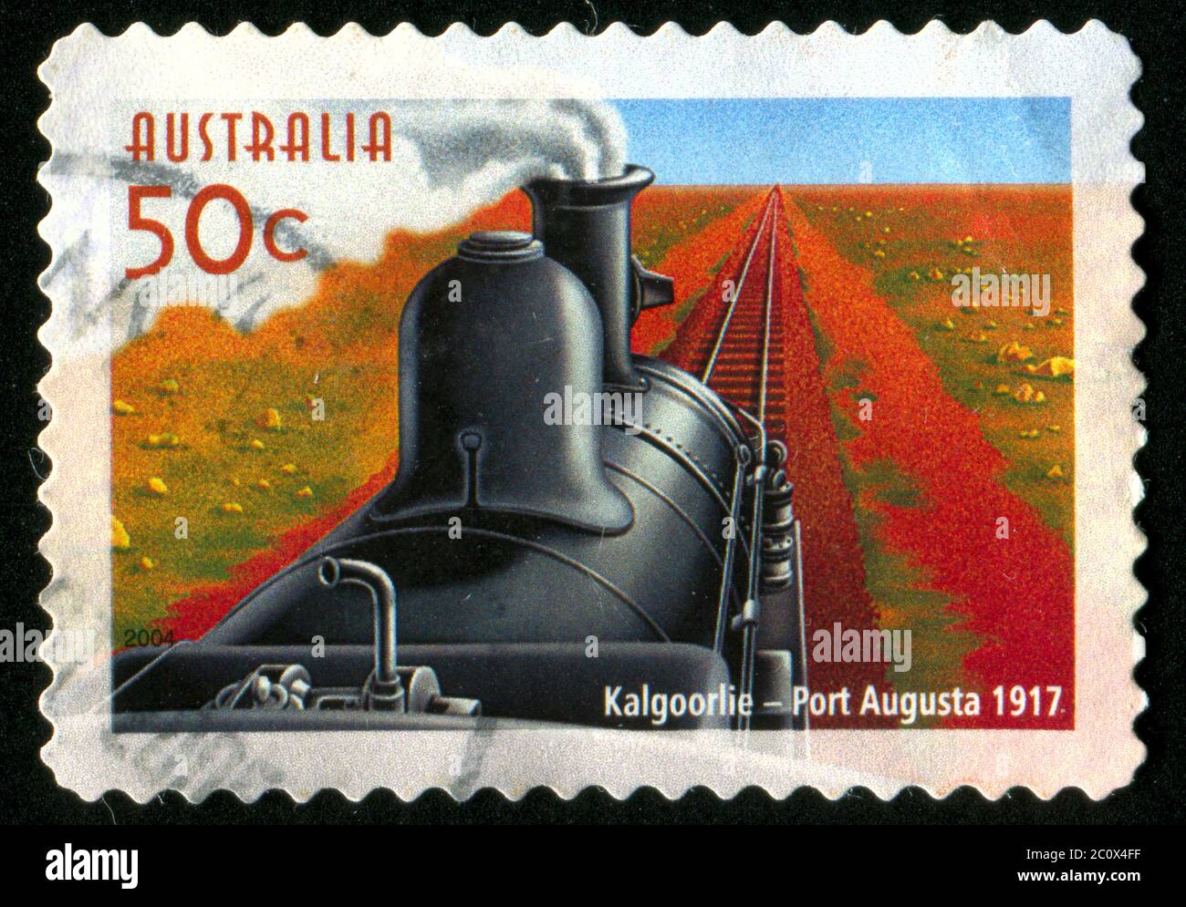 AUSTRALIA - CIRCA 2004: stamp printed by Australia, shows Australian ...