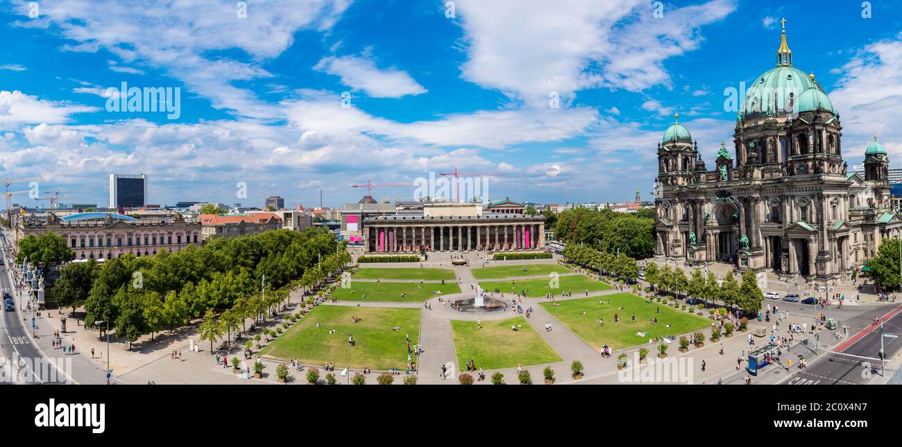 Panoramic view historic berlin hi-res stock photography and images - Alamy