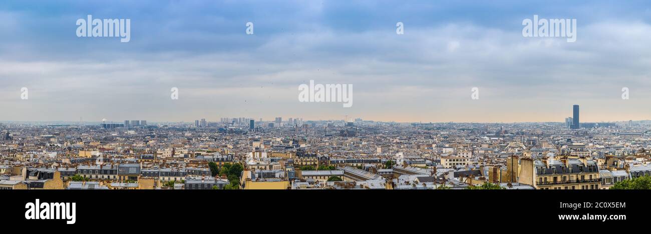 Paris view skyline hi-res stock photography and images - Alamy