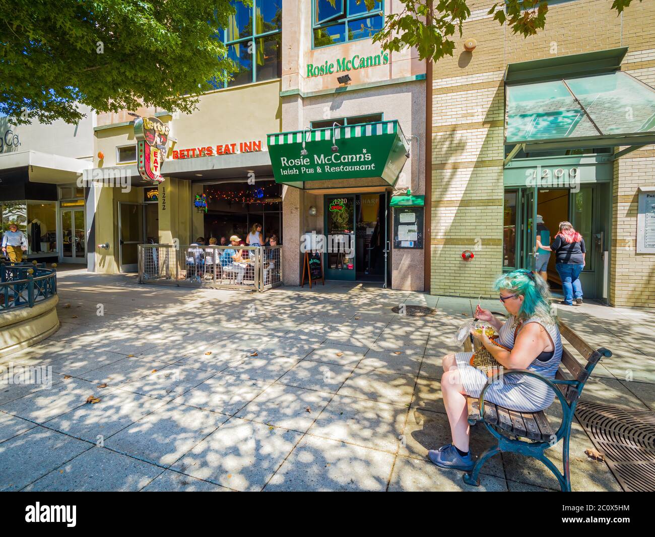 Santa Cruz California downtown - Aug 2019: Santa Cruz is known for ...