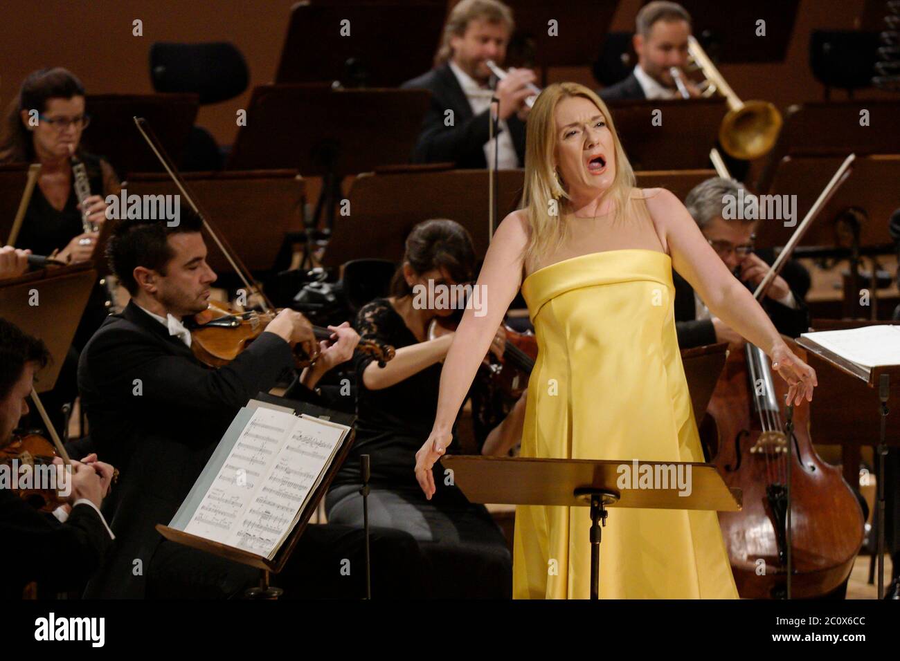 Prague, Czech Republic. 12th June, 2020. Last of a series of beneficial ...