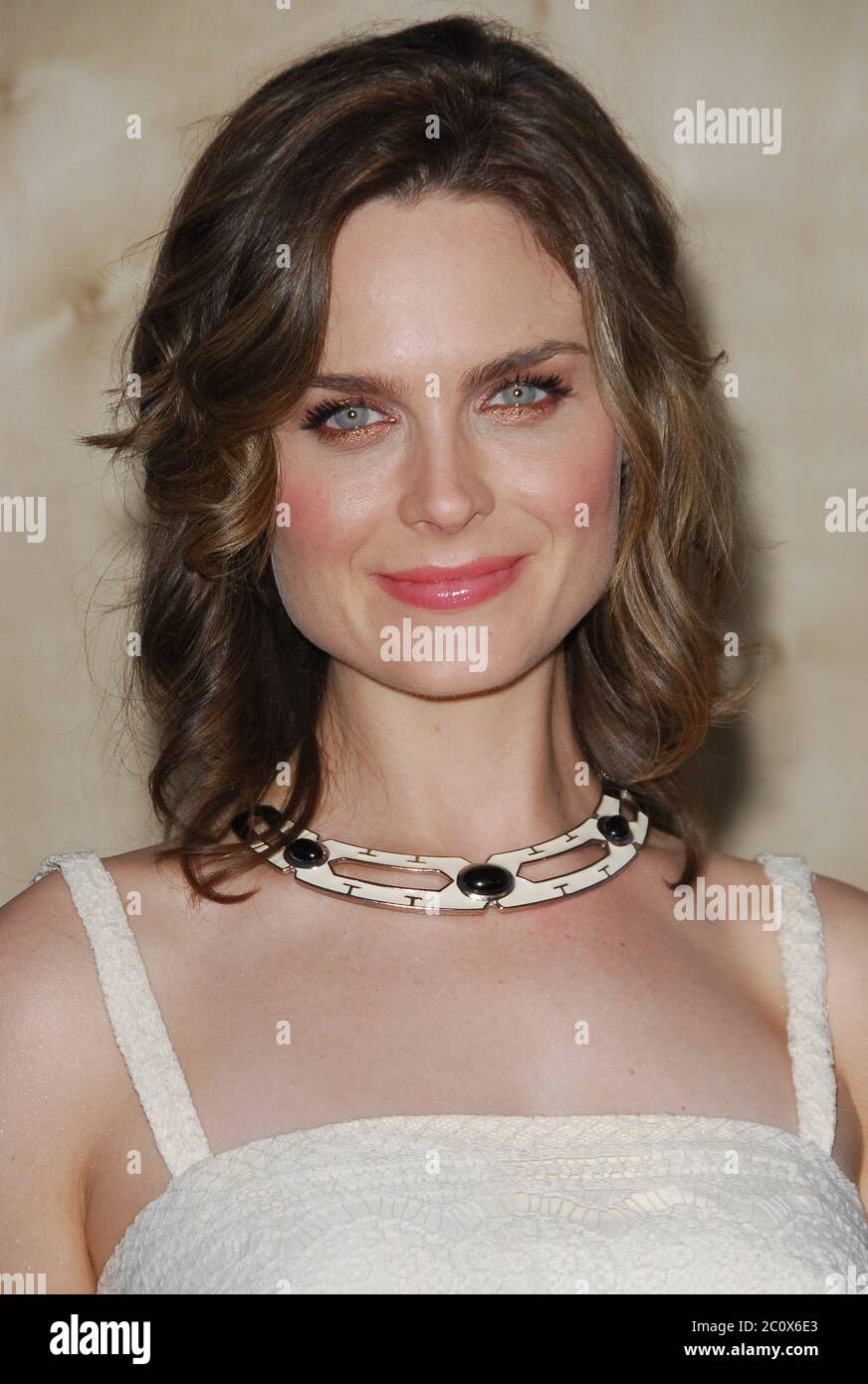 Emily Deschanel at the FOX All-Star Party held at Pacific Park on the ...