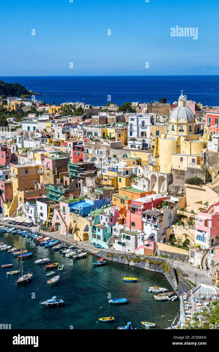 Procida island in Italy Stock Photo - Alamy