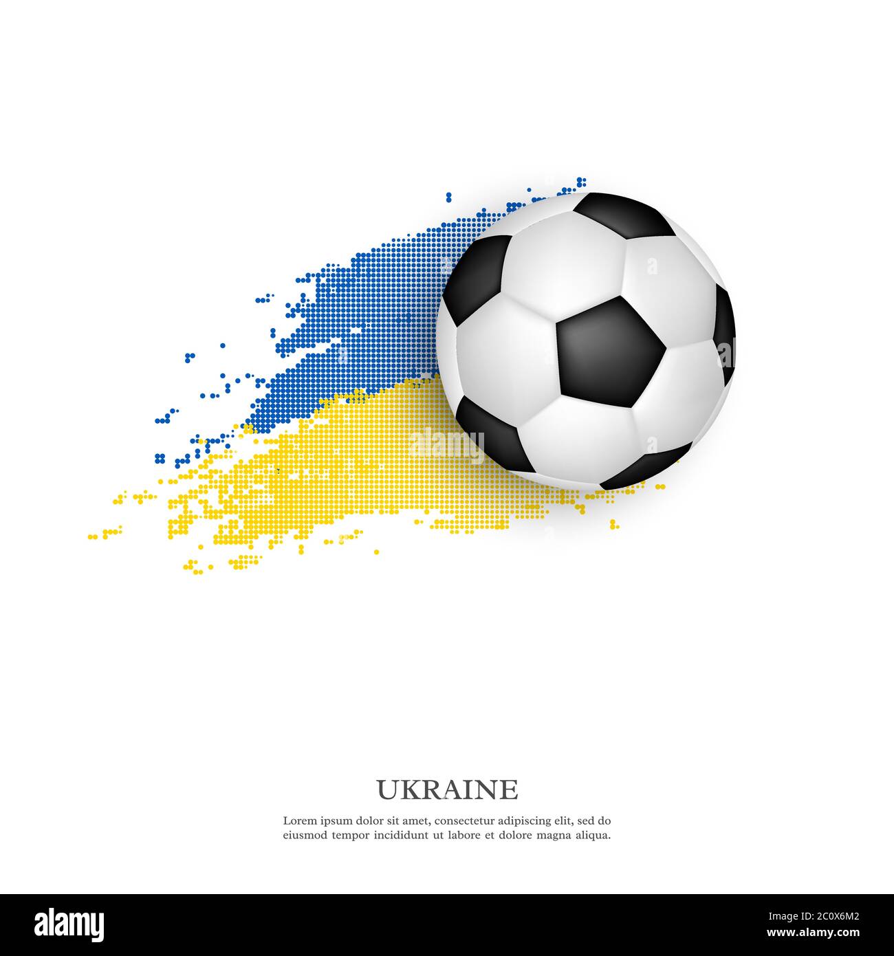 Ukrainian flag flag ukraine on Cut Out Stock Images & Pictures - Alamy