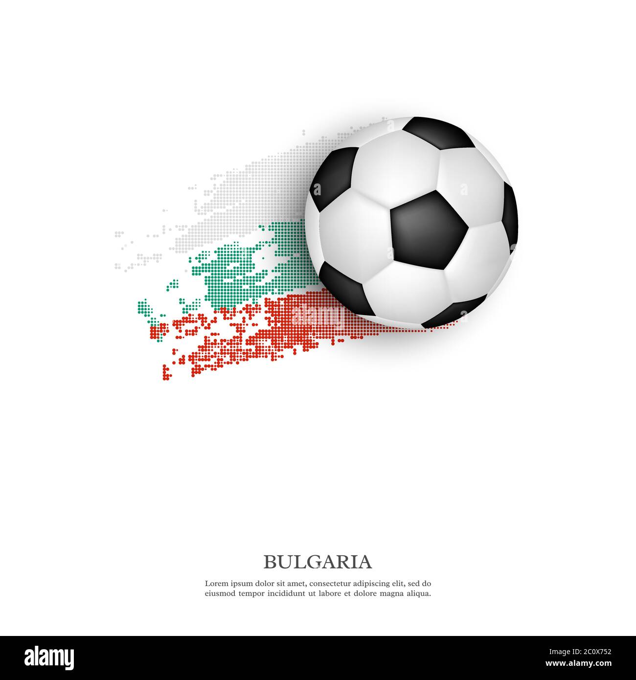 Soccer ball 3d realistic Stock Vector Images - Alamy