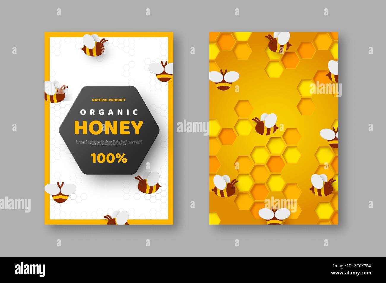 Honeycomb design Stock Vector Images - Alamy
