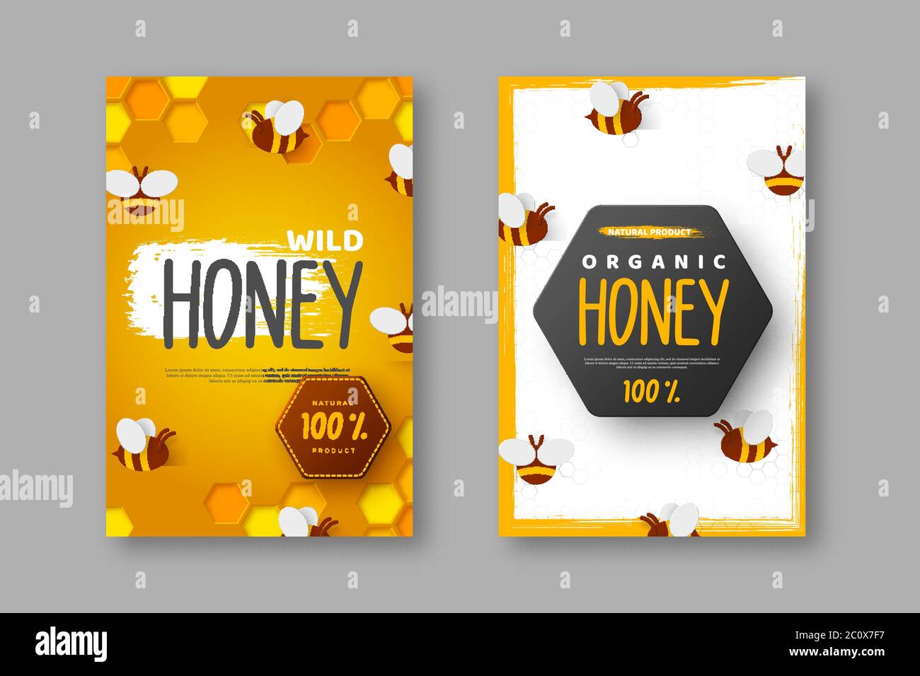 Design for beekeeping and honey product Stock Vector Image & Art - Alamy