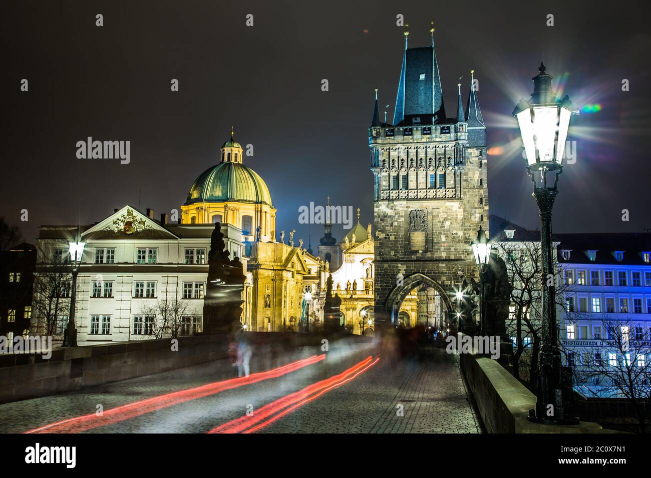 Karlov or charles bridge in Prague Stock Photo - Alamy