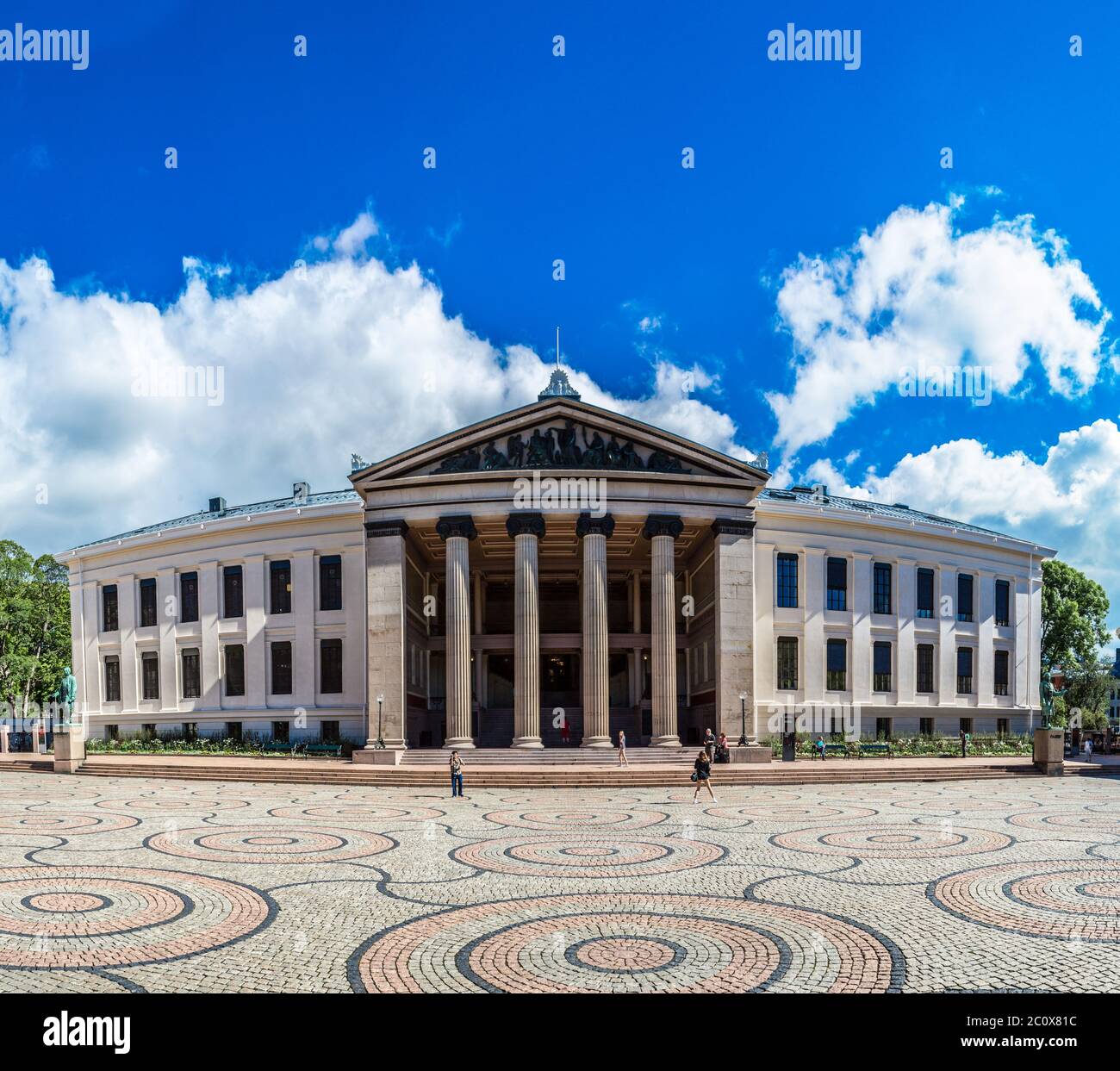 The University of Oslo Stock Photo - Alamy