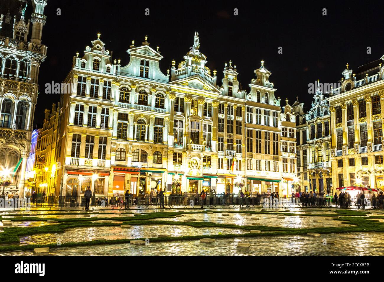 The Grand Place in Brussels Stock Photo - Alamy