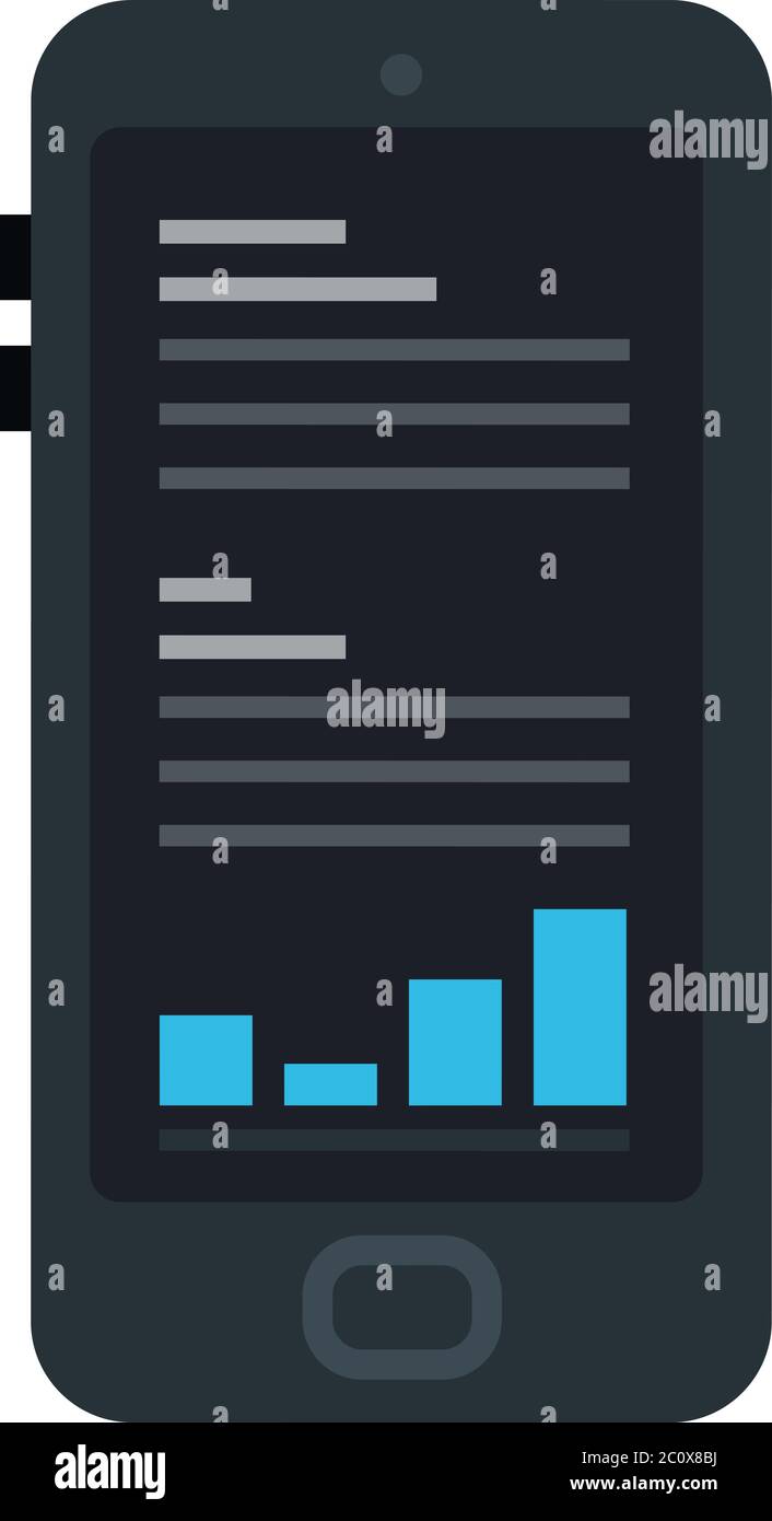 Trading mobile interface Cut Out Stock Images & Pictures - Alamy