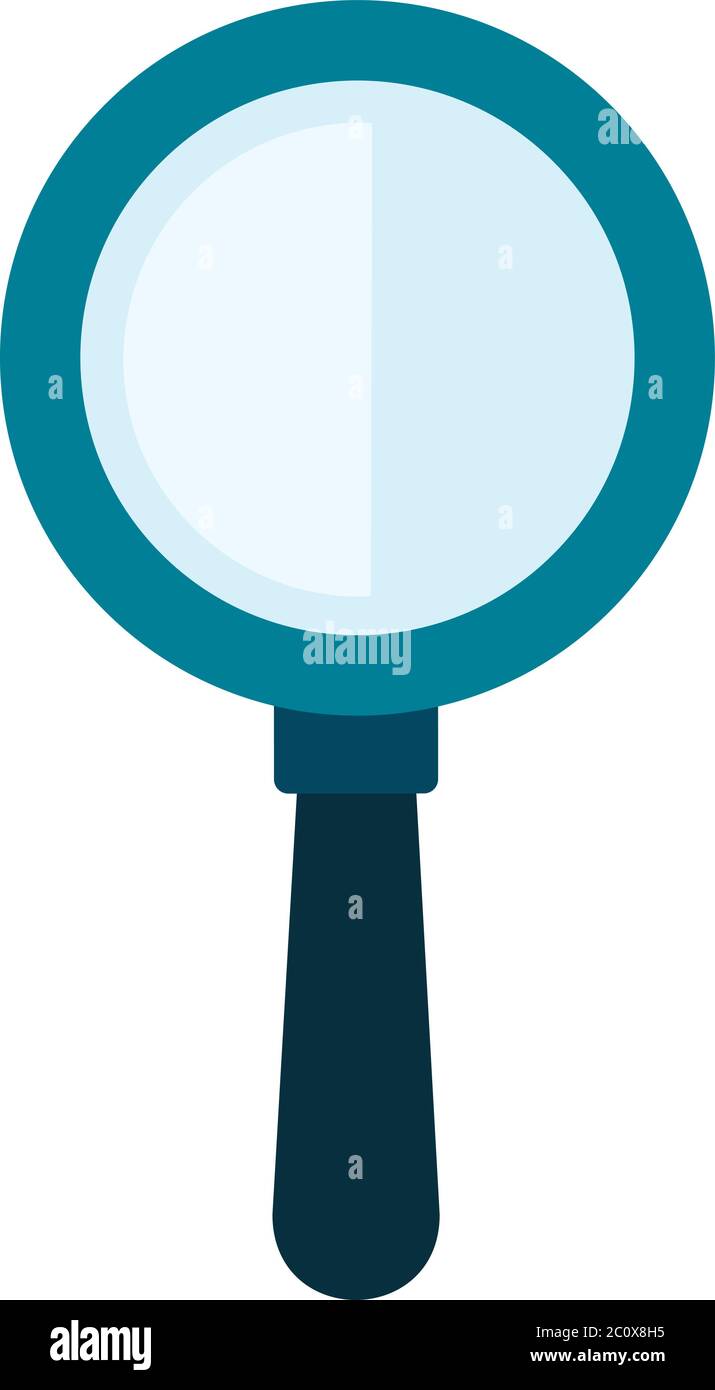 Magnifying glass vector icon flat isolated Stock Vector Image & Art - Alamy