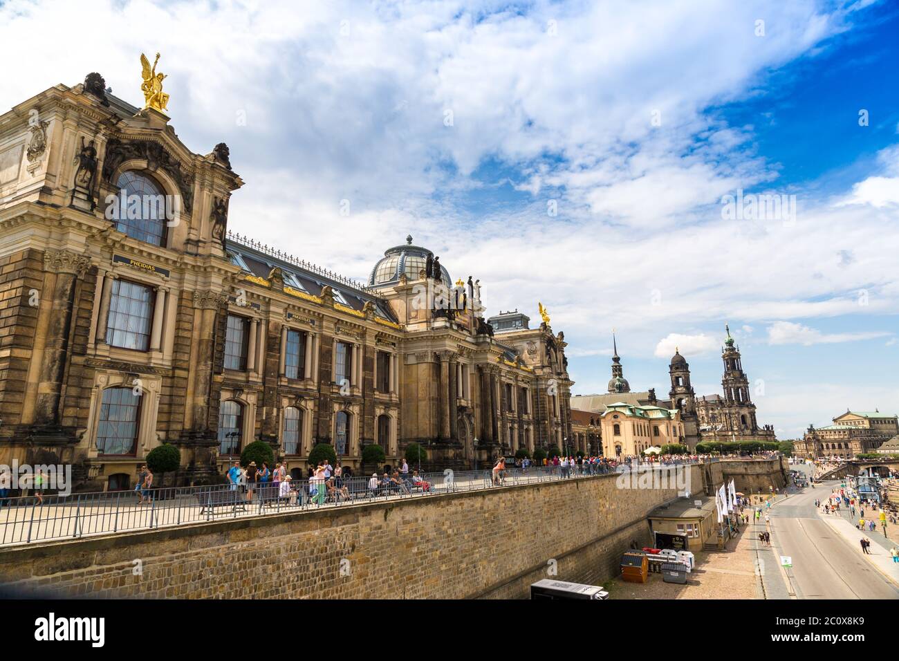 Dresden in a beautiful summer day Stock Photo - Alamy
